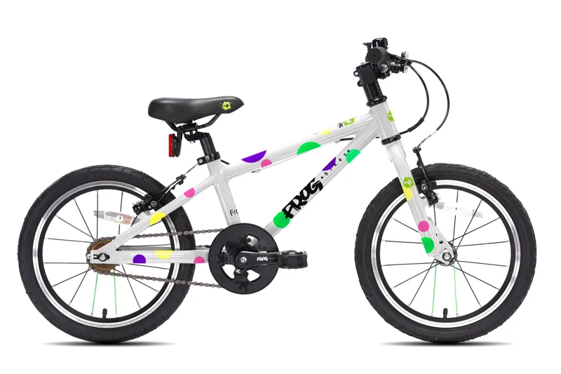 Frog 48 16-inch Hybrid Kids Bike in Polka Dot