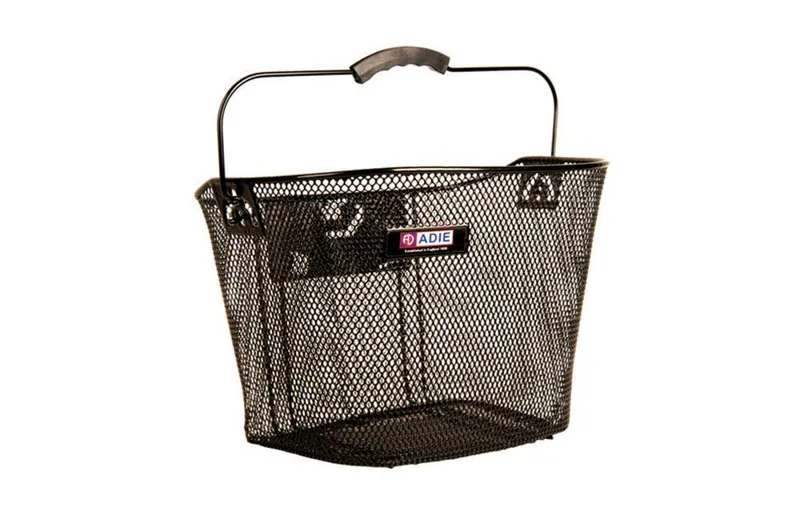 Adie Wire Front Basket in Black